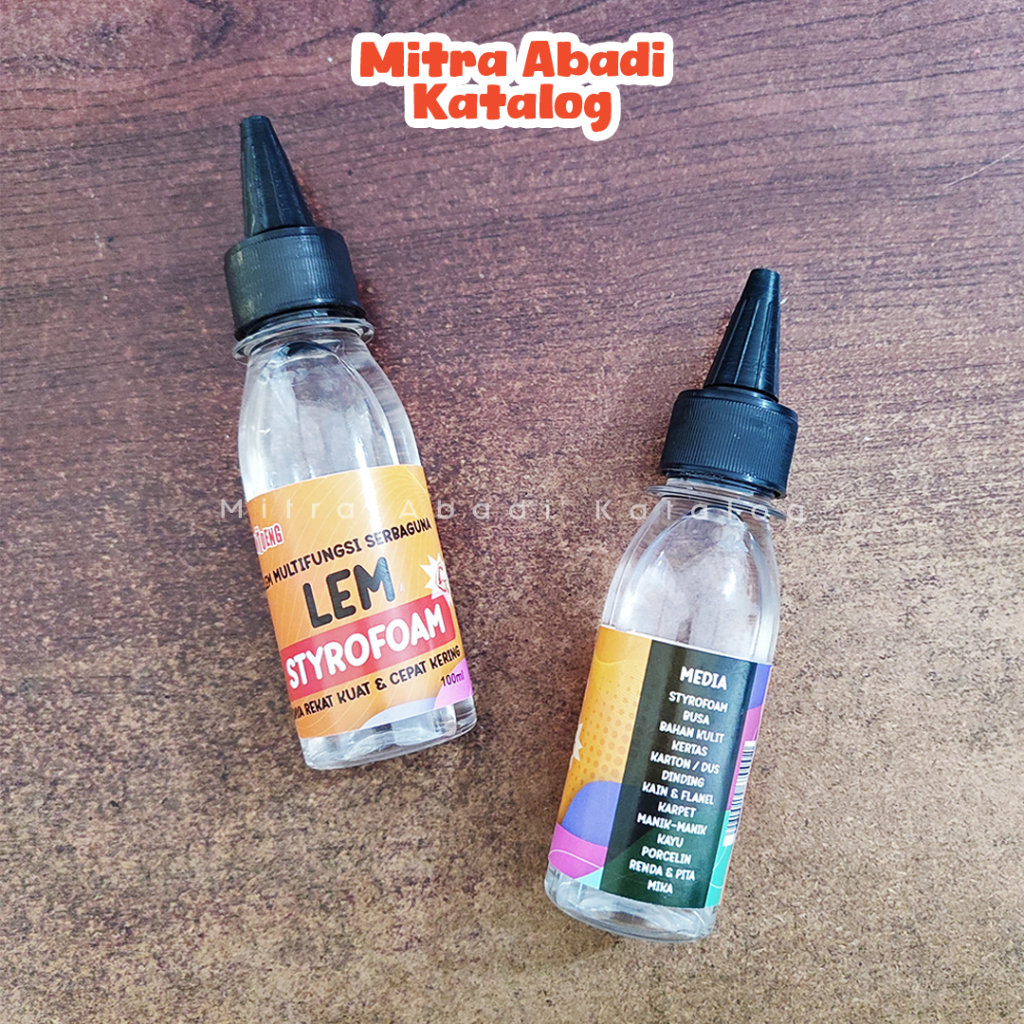 Jual LEM STYROFOAM SHINTOENG 100ML / LEM GABUS SERBAGUNA BERBAGAI MEDIA ...