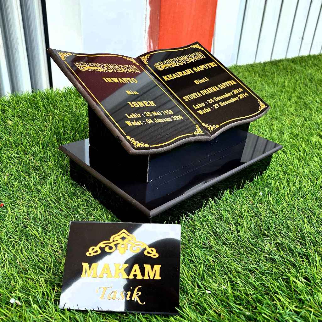 Jual BATU NISAN BERKUALITAS GRANIT TILE/KERAMIK BENTUK TOGA/BUKU 20X30 ...