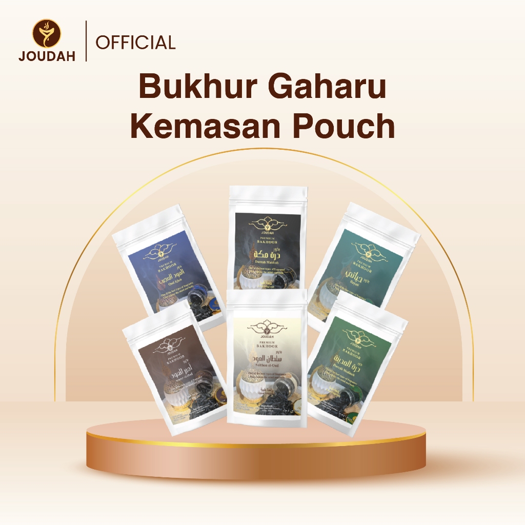 Jual Bukhur Gaharu Joudah Versi Pouch Pengharum Ruangan Aroma Terapi ...