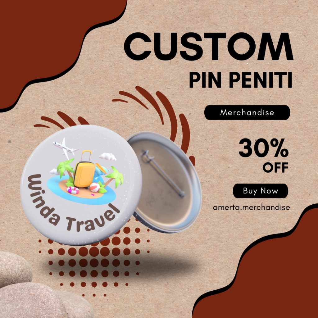 Jual PIN PENITI CUSTOM - PIN BROSS CUSTOM | Shopee Indonesia