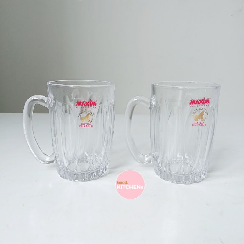 Jual G059 GELAS TEH O GELAS ES GELAS KOPI GELAS MAXIM TAMPERED GLASS GAGANG TAHAN PANAS | Shopee ...