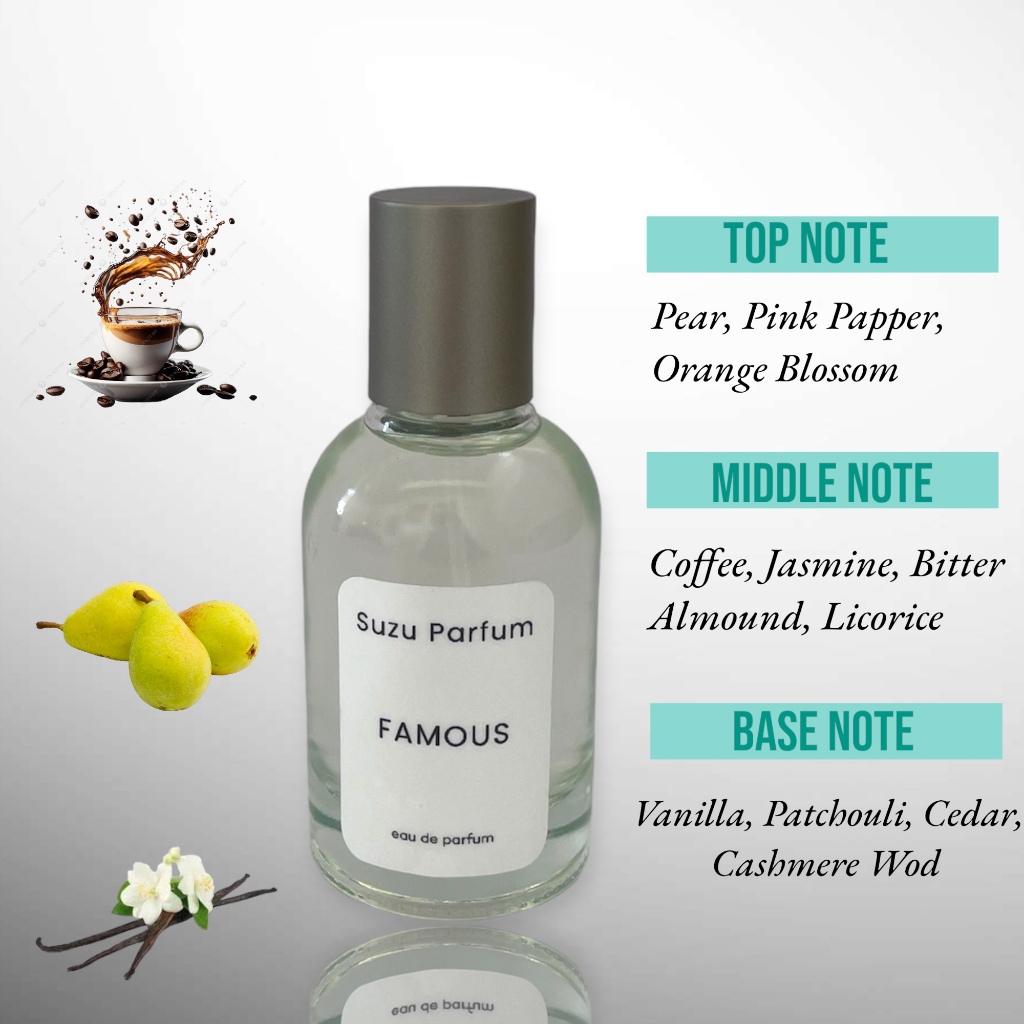 Jual Parfum Suzu Famous Premium Eau De Perfume (35ML) | Shopee Indonesia