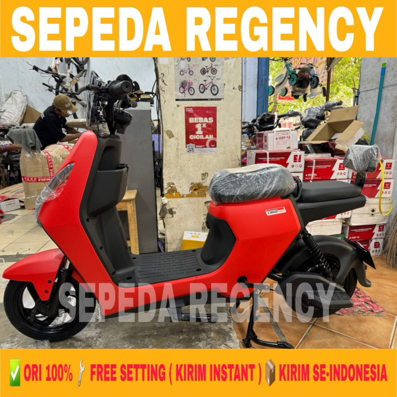 Jual Sepeda Listrik UWINFLY D60 / UWINFLY D65 New Design Electric E Bike | Shopee Indonesia