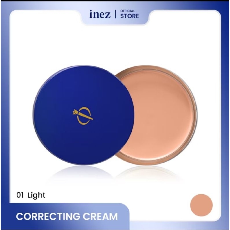 Jual INEZ CORRECTING CREAM / FOUNDATION INEZ / FOUNDATION PADAT INEZ ...