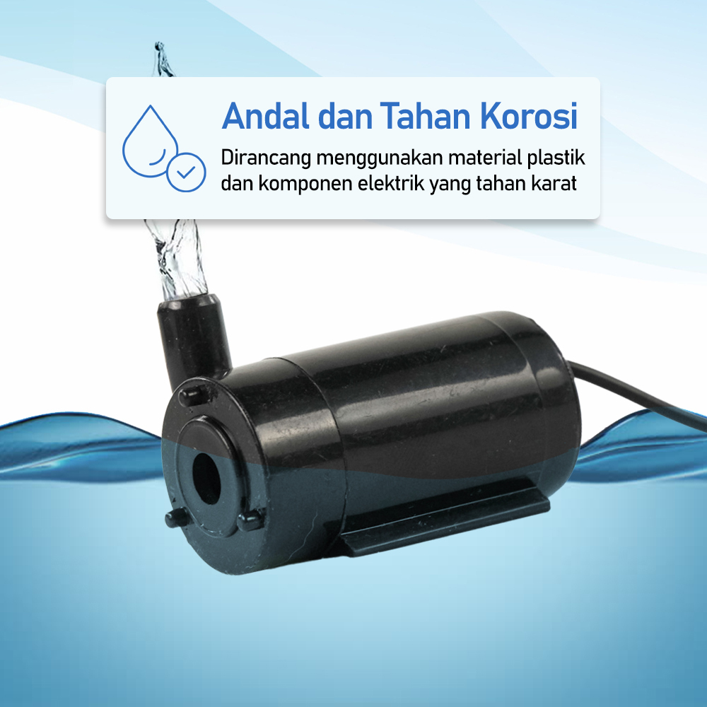 Jual Pompa Air Mini Elektrik Mikro Water Diaphragm Pump USB DC 5V ...