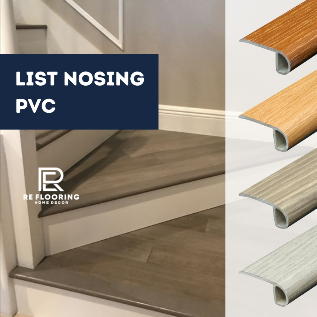 Jual List Nosing PVC - Lis Step Nosing Norsing Tangga Lantai Vinyl SPC ...