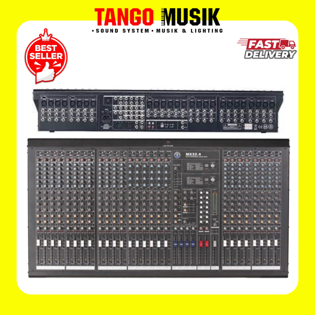 Jual MIXER TOPP PRO MX 32.4 ORIGINAL / POWER MIXER TOPP PRO 32 CHANNEL ...