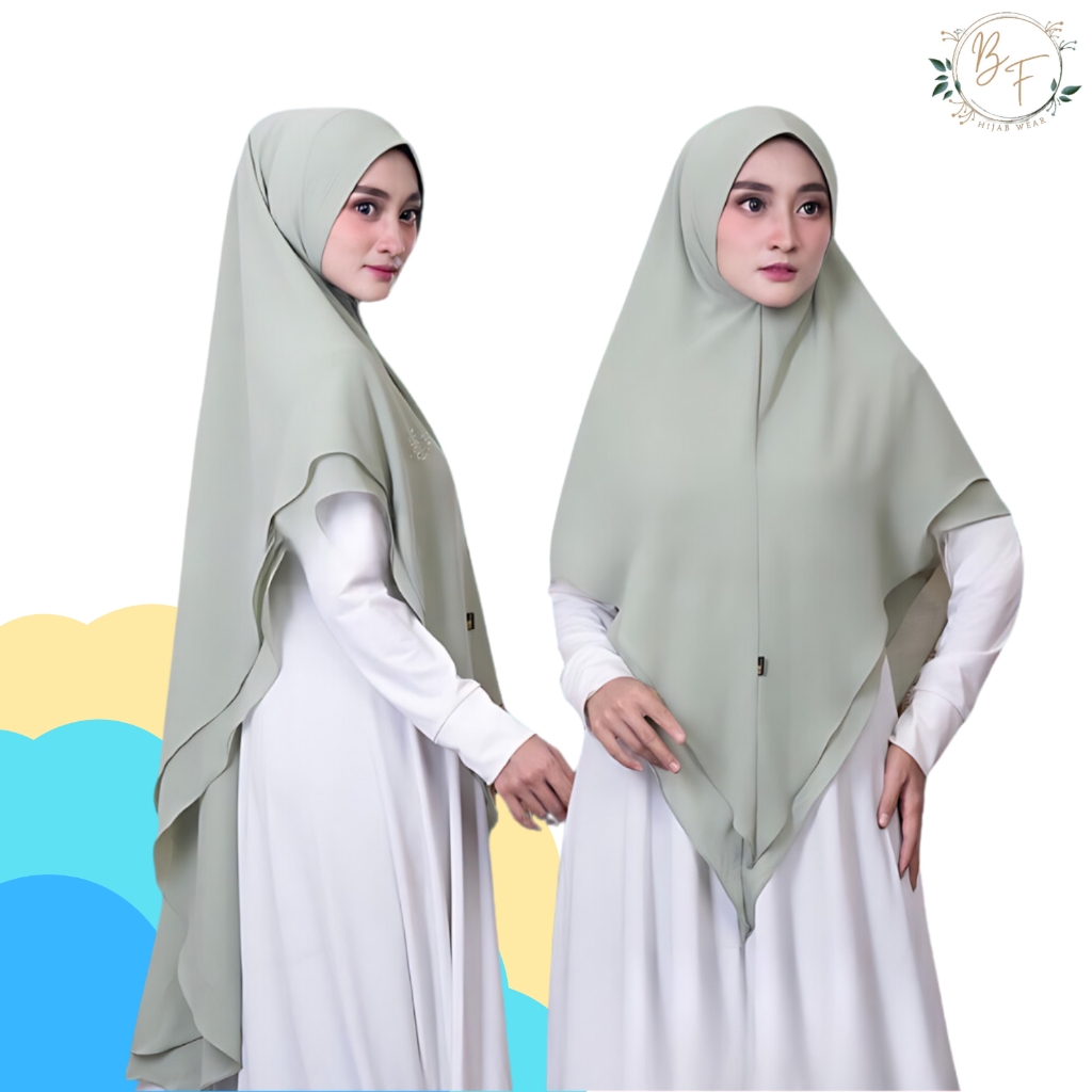 Jual TERBARU!!KHIMAR DUA LAYAR JUMBO PAYET MUTIARA SWAROSKY!!! | Shopee ...