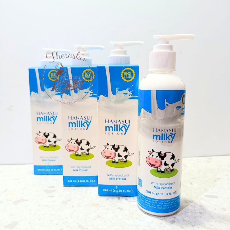 Jual HANASUI MILKY LOTION 240 ML | Shopee Indonesia