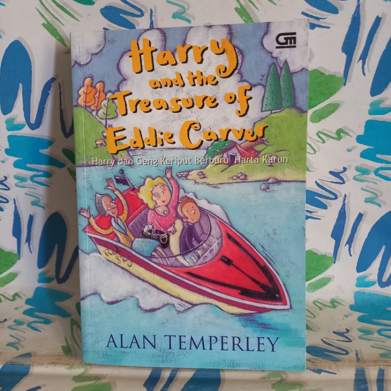 Jual original Novel Harry and The Treasure of Eddie Carver Harry dan ...