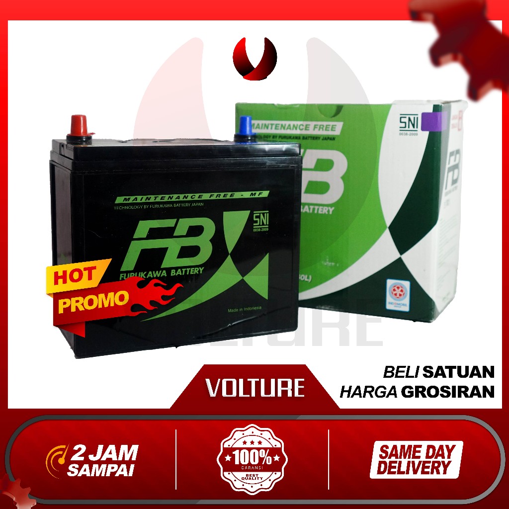 Jual aki mobil KERING original ( bergaransi 10 bulan ) FURUKAWA BATTERY MF INDOMOBIL NS60L ...