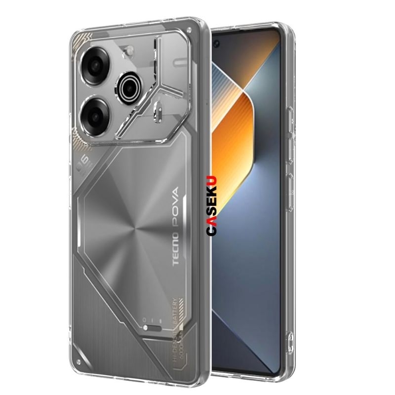 Jual Case Tecno Pova 6 Pro / Pova 6 Pova 5 5 Pro Pova 4 4 Pro - Clear ...