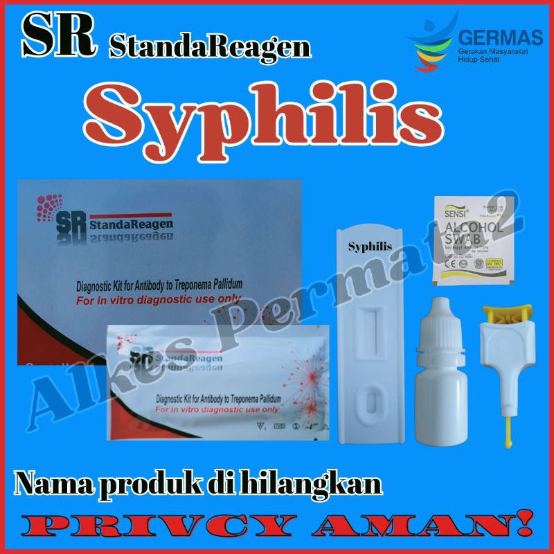 Jual Alat Uji Test Syphilis Akurat Mandiri 1 Set Lengkap Sr ...