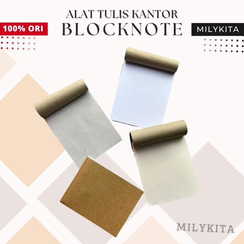 Jual Buku Blocknote Notes Mini Memo Nota Polos 8 x 10 cm HVS / Buram ...