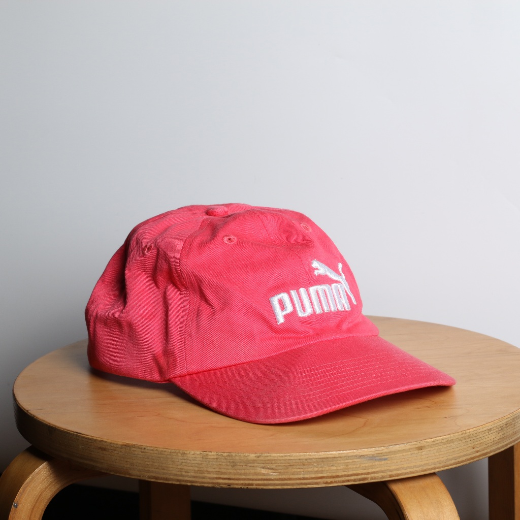 Jual Puma Logo Caps Pink (Second) | Shopee Indonesia