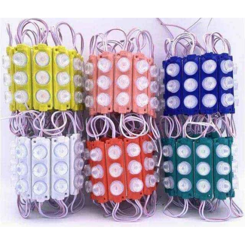 Jual Lampu led modul 3 mata 3 watt 12/24 volt | Shopee Indonesia