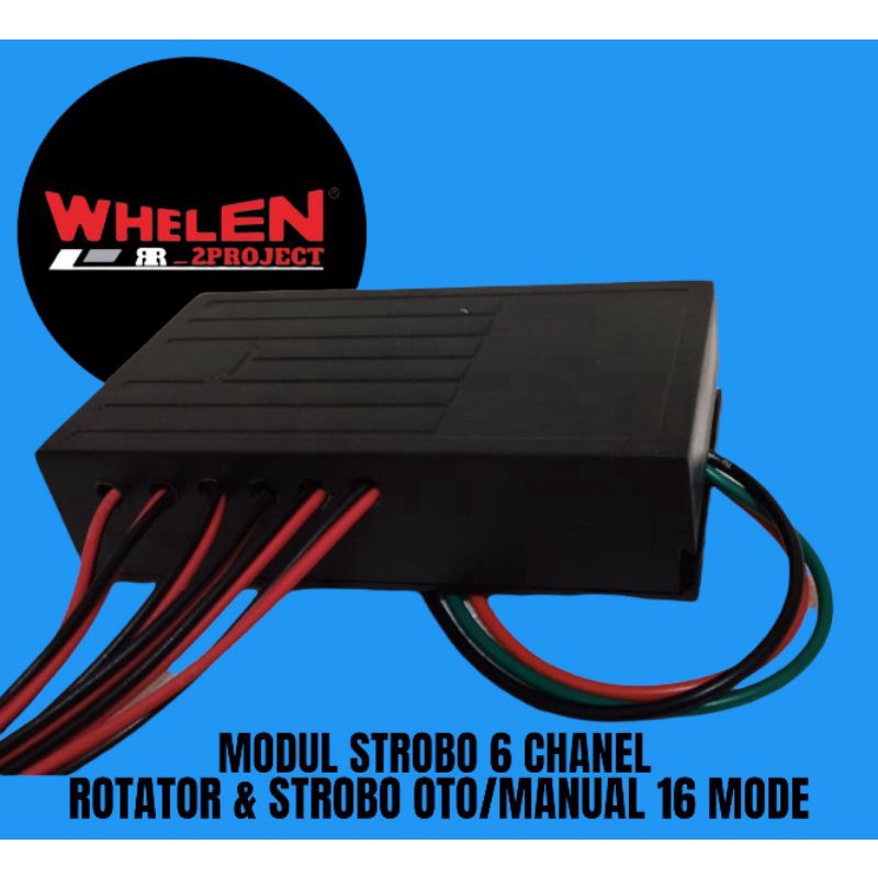 Jual Hemat 25 Sekarang Modul strobo 6 Channel rotator dan strobo ...