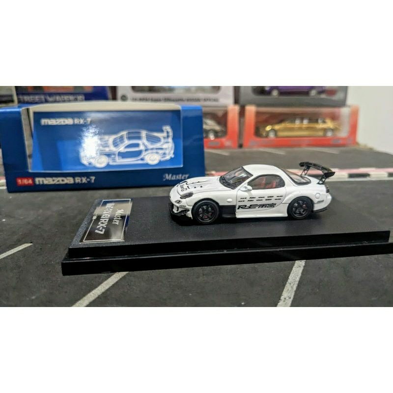 Jual Diecast Master Mazda Rx7 RX 7 FD3S RE Amemiya Pearl White | Shopee Indonesia