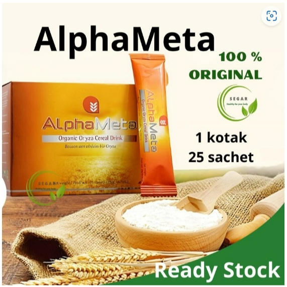 Jual ALPHAMETA Food for Cells (Nutrisi Beras Merah Alami) Alpha Meta ...