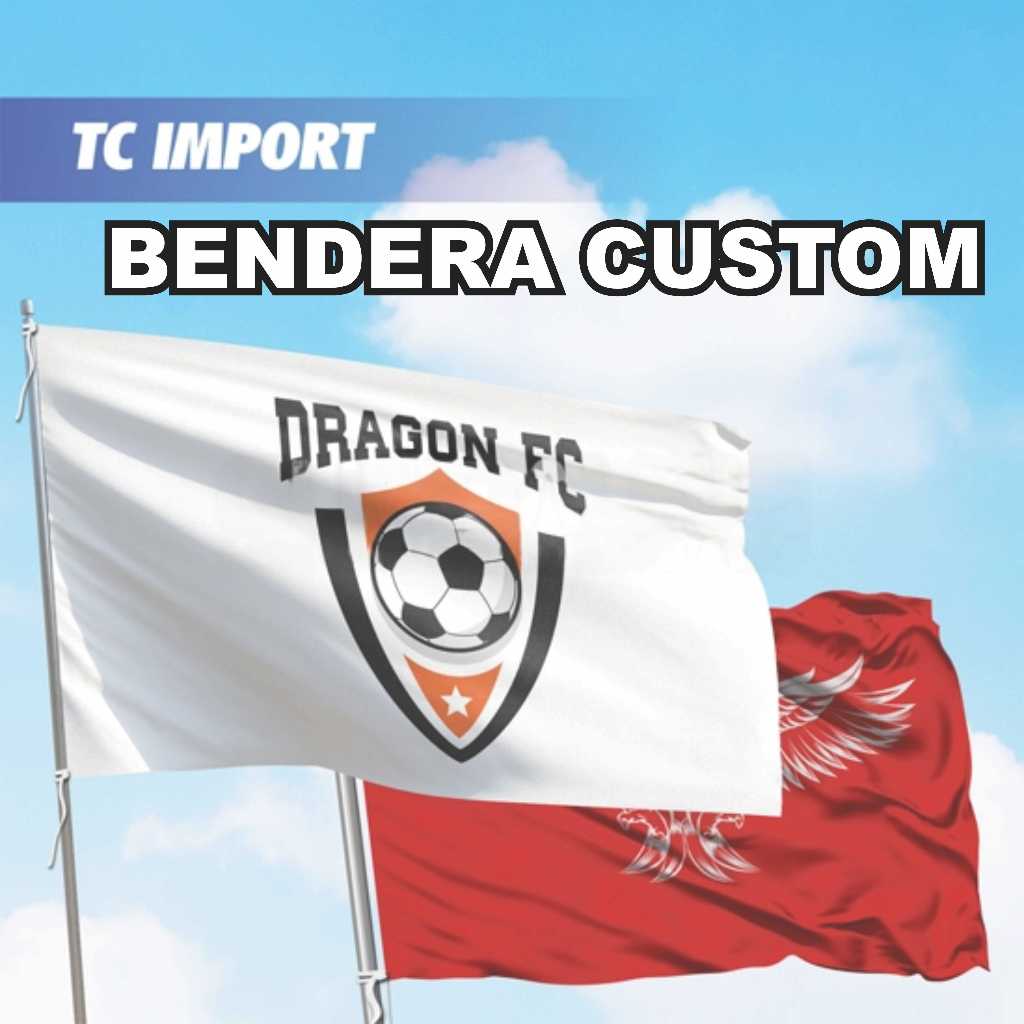 Jual COSTUM BENDERA / BENDERA SUPPORTER / TEXTILE MURAH / DESAIN CUSTOM ...