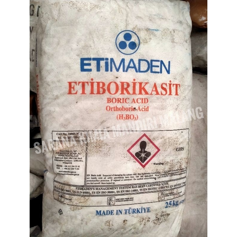 Jual BORIC ACID TURKEY/BORON TURKI(1KG) | Shopee Indonesia
