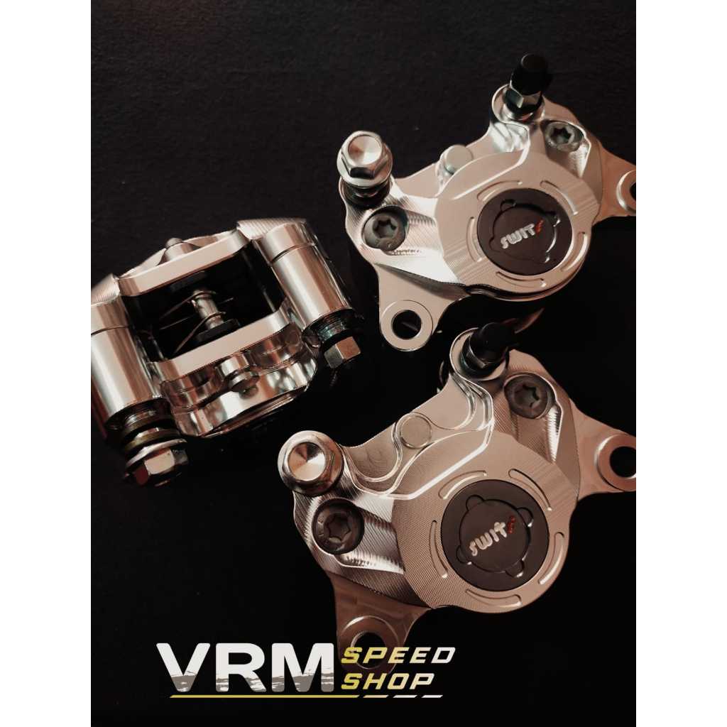 Jual Kaliper SWITS COIN 2 Piston FULL ALUMINIUM CNC GRADE A | Shopee ...