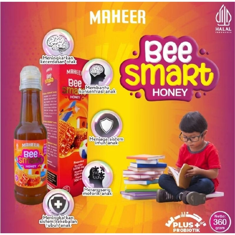 Jual Madu Bee Smart untuk Kecerdasan Anak-anak Terverifikasi Halal BPOM ...