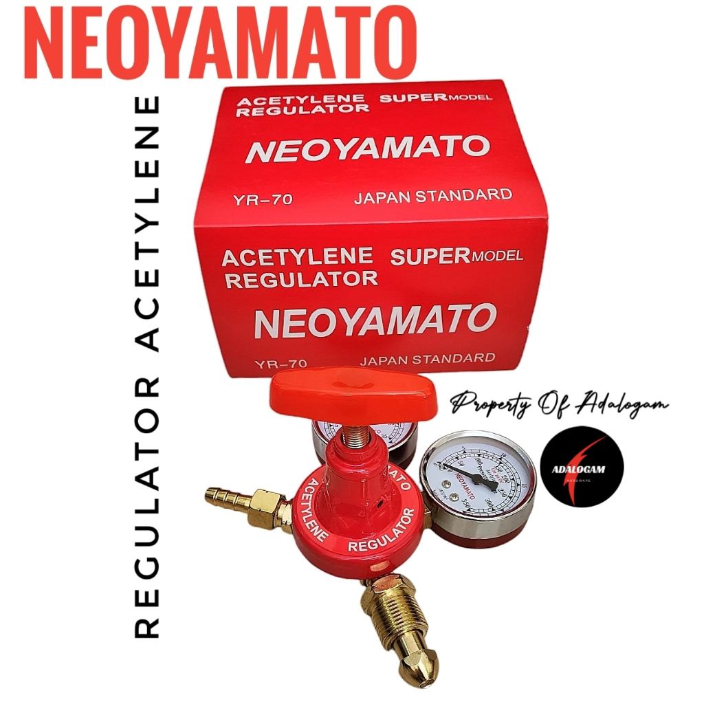 Jual NEOYAMATO Regulator Acetylene Asetilin Untuk Tabung Las | Shopee ...
