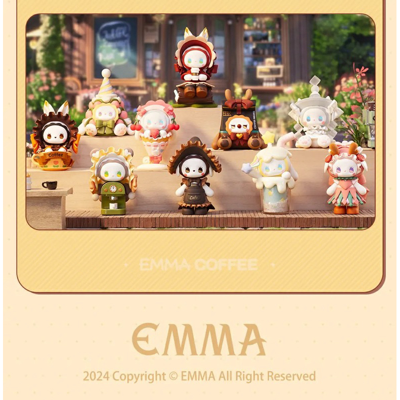 Jual Emma Coffee Shop Series Blind Box - ready stok | Shopee Indonesia