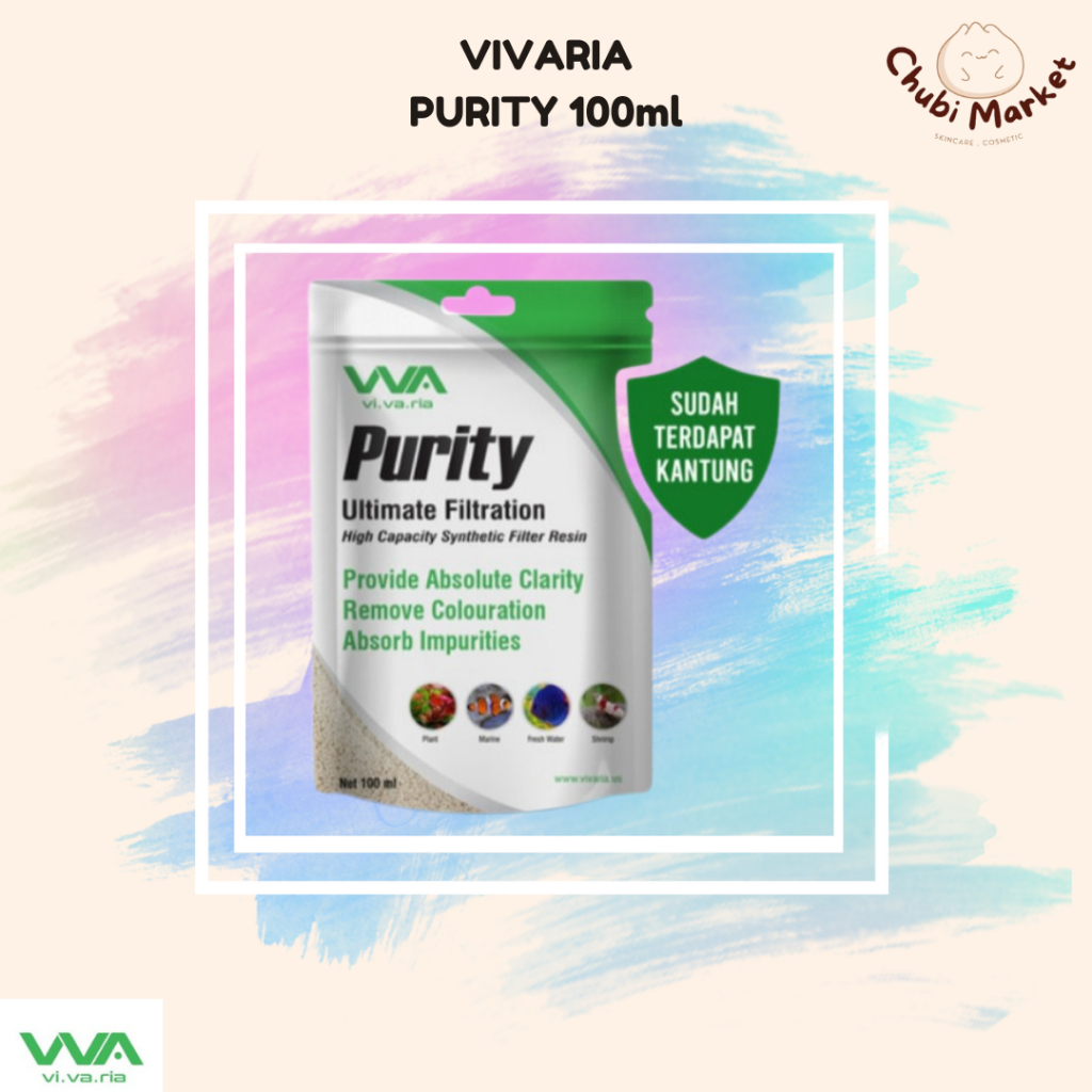 Jual VIVARIA - PURITY 100ml Free Bag Penjernih Air Aquarium Ikan ...