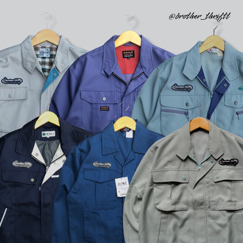 Jual Work Jacket / Jaket Vintage Boxy | Shopee Indonesia