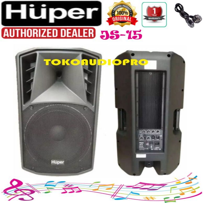Jual Huper JS 15 15 Inch Speaker Aktif Original Huper JS15 | Shopee Indonesia