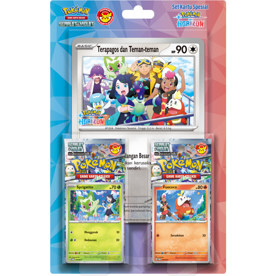 Jual set kartu spesial seri pokemon horizon bimbingan rasi SV7S night ...