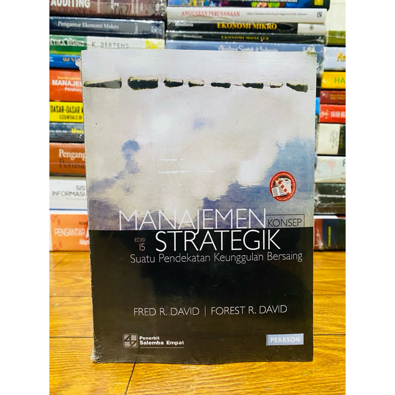 Jual Manajemen strategik edisi 15 oleh Fred david | Shopee Indonesia