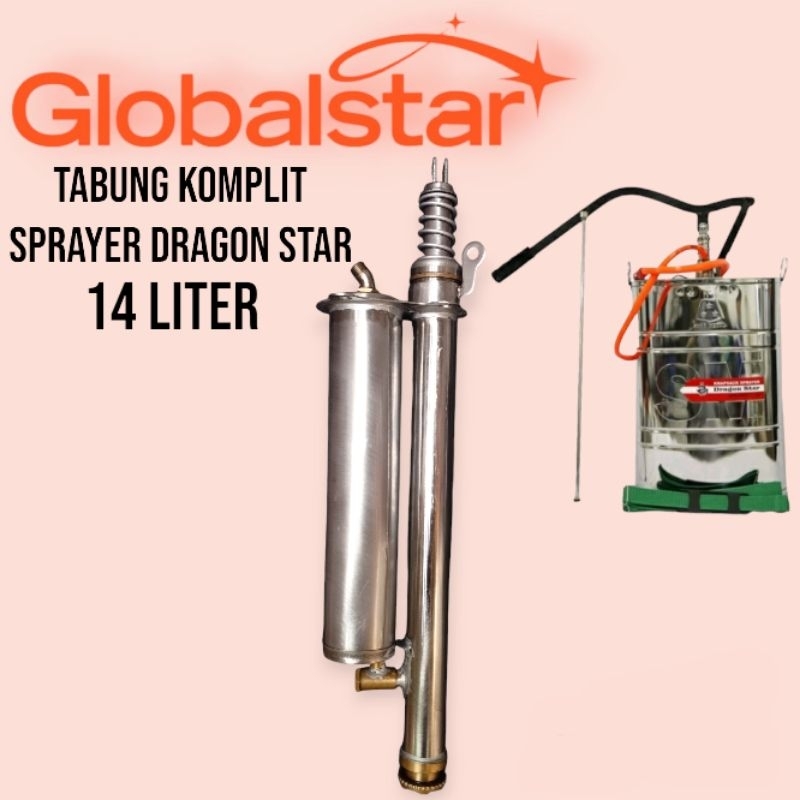 Jual Tabung pompa sprayer dragon star komplit pnp sprayer dragon 14 ...