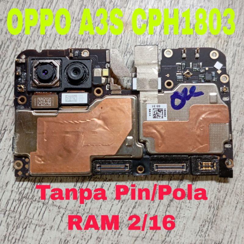 Jual MESIN OPPO A3S CPH1803 RAM 2/16 NORMAL | Shopee Indonesia