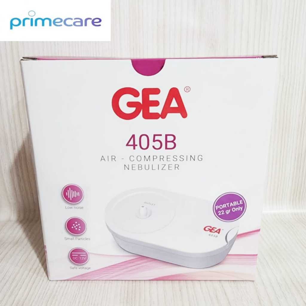 Jual Nebulizer GEA 405B Compressor Nebulizer Alat Uap GEA | Shopee ...