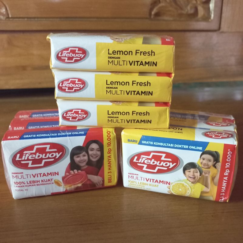 Jual Lifebuoy Sabun Batang PROMO Banded (3×70g) Ekstra Hemat isi 3 ...