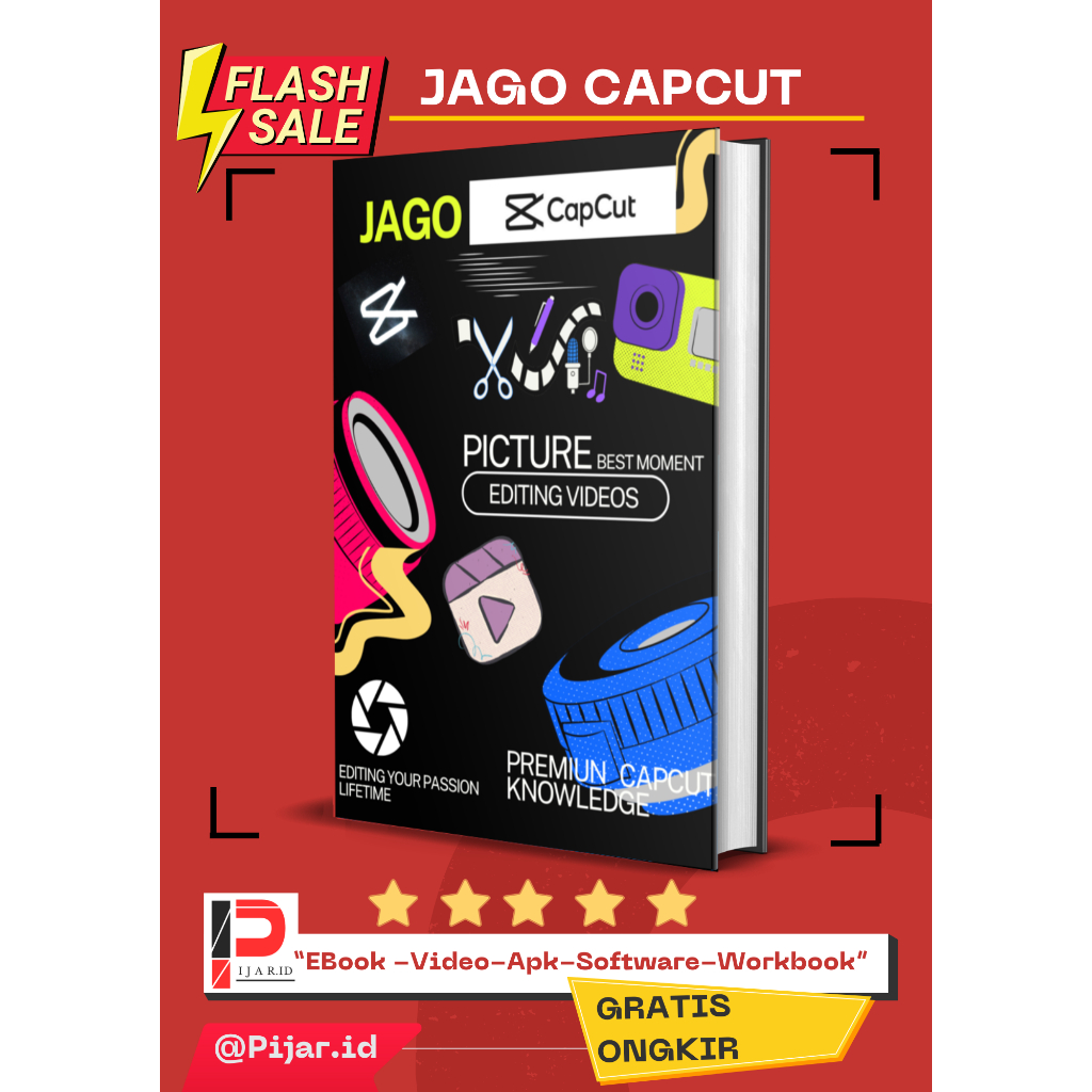 Jual Jago Capcut - Mahir Editing Video Dengan aplikasi Capcut | Shopee Indonesia