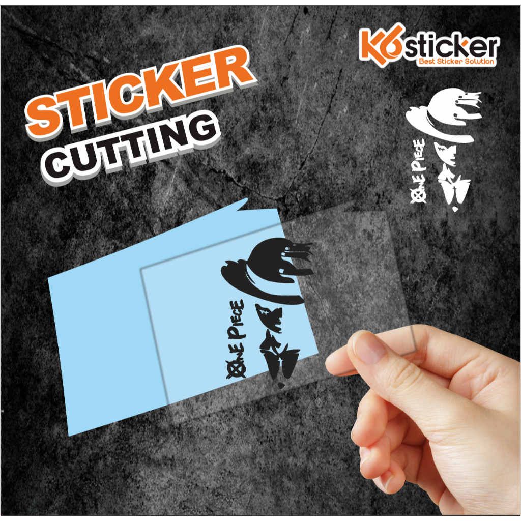 Jual STIKER LUFFY TOPI JERAMI STICKER ONE PIECE CUTTING | Shopee Indonesia