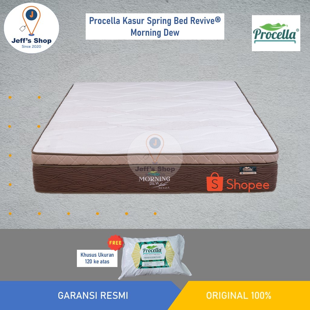 Jual Procella Kasur Spring Bed Revive Series Morning Dew | Shopee Indonesia