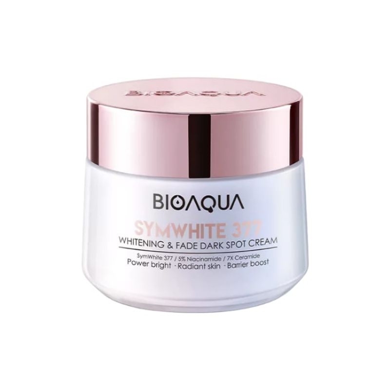 Jual BIOAQUA SymWhite 377 Whitening & Fade Dark Spot Cream 50g | Shopee Indonesia