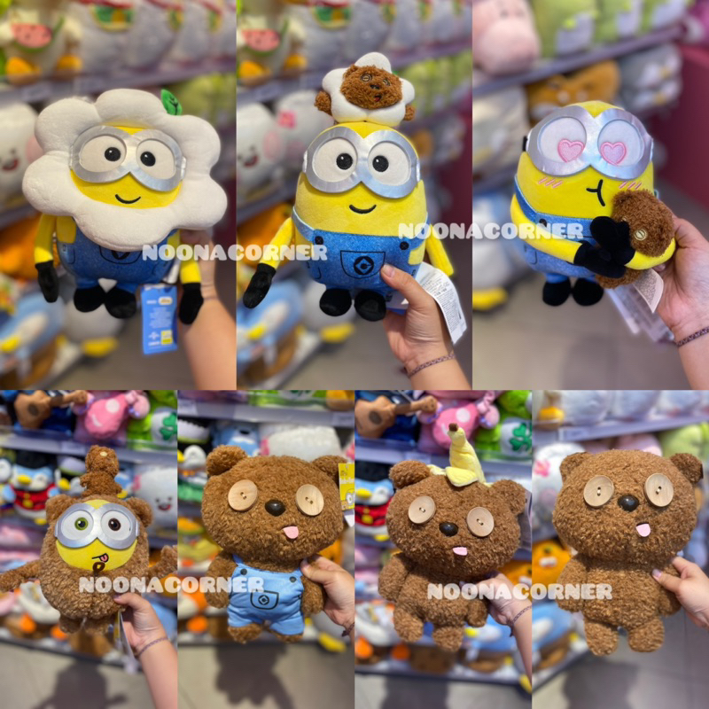 Jual Miniso x Minions ‼️ Boneka Lucu BOB + TIM Minions Daisy ...