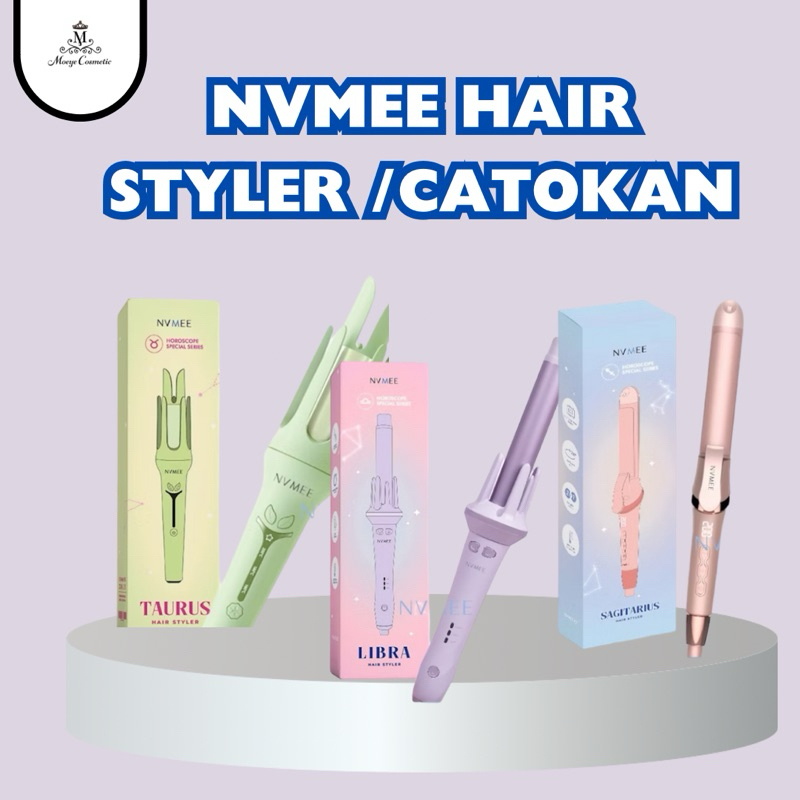 Jual NVMEE HAIR STYLER /CATOKAN OTOMATIS /KERITING | Shopee Indonesia