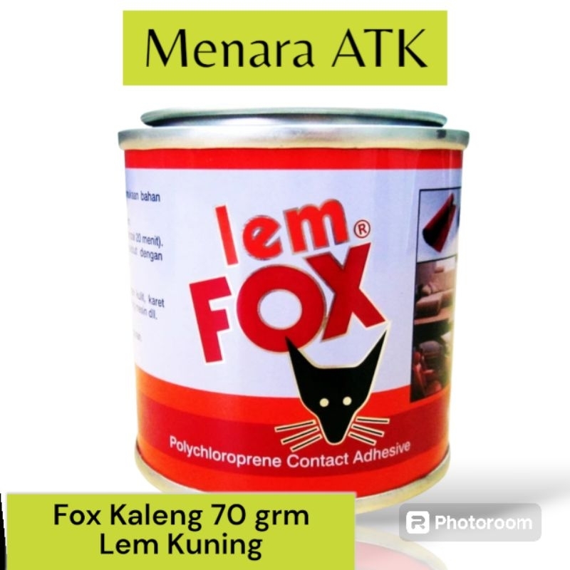Jual Lem Fox Kaleng 70 grm | Shopee Indonesia