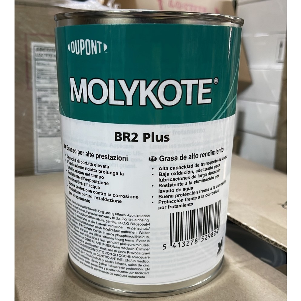 Jual molykote br2 plus grease lubrication dow corning original,dupont ...