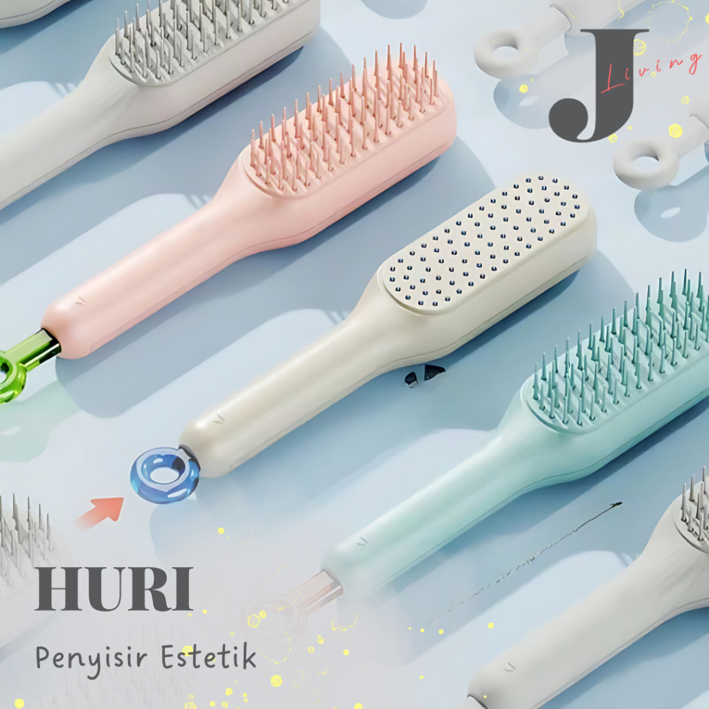 Jual J LIVING - HURI Sisir Anti Kusut Efisien Esensial Pintar Smart ...