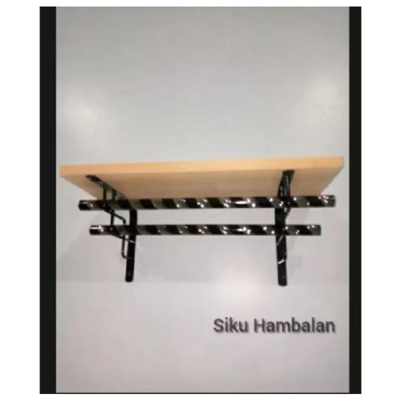 Jual BESI SIKU RAK TEMPEL DINDING, BESI SIKU RAK HAMBALAN, | Shopee ...