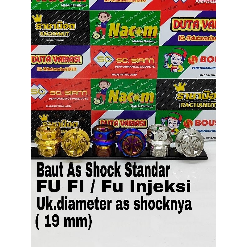 Jual BAUT AS SHOCK FU FI ( Uk.DIAMETER BAUT AS SHOCKNYA 19 MM ...