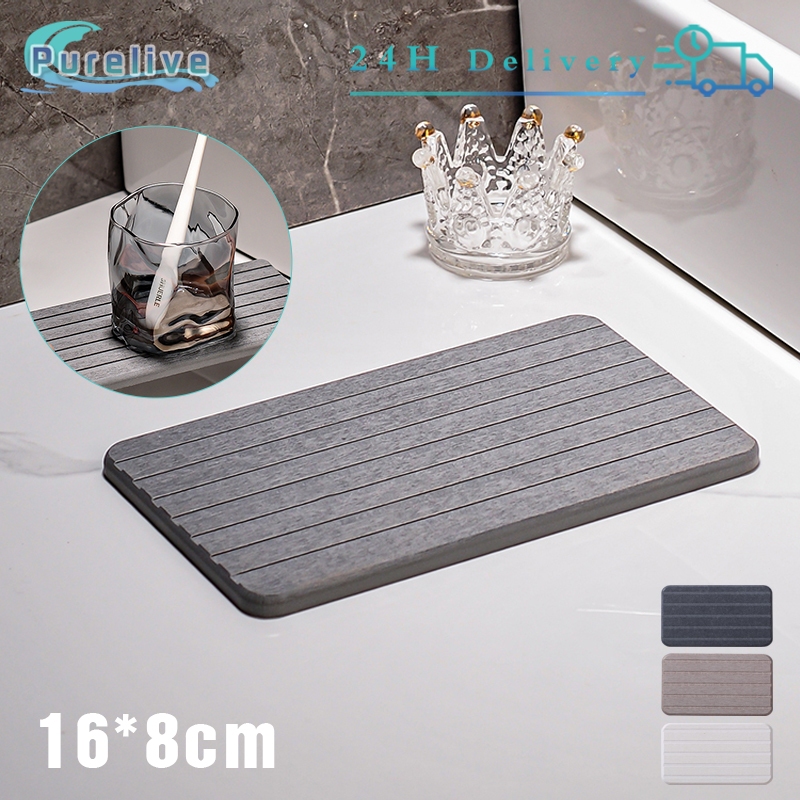 Jual Diatomite Tray / Tatakan Botol Sabun Tangan / Tatakan Serbaguna ...